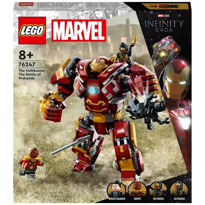 LEGO Marvel Hulkbuster: Wakanda Savaşı Oyuncak Yapım Seti 76247 | Hızlı ...